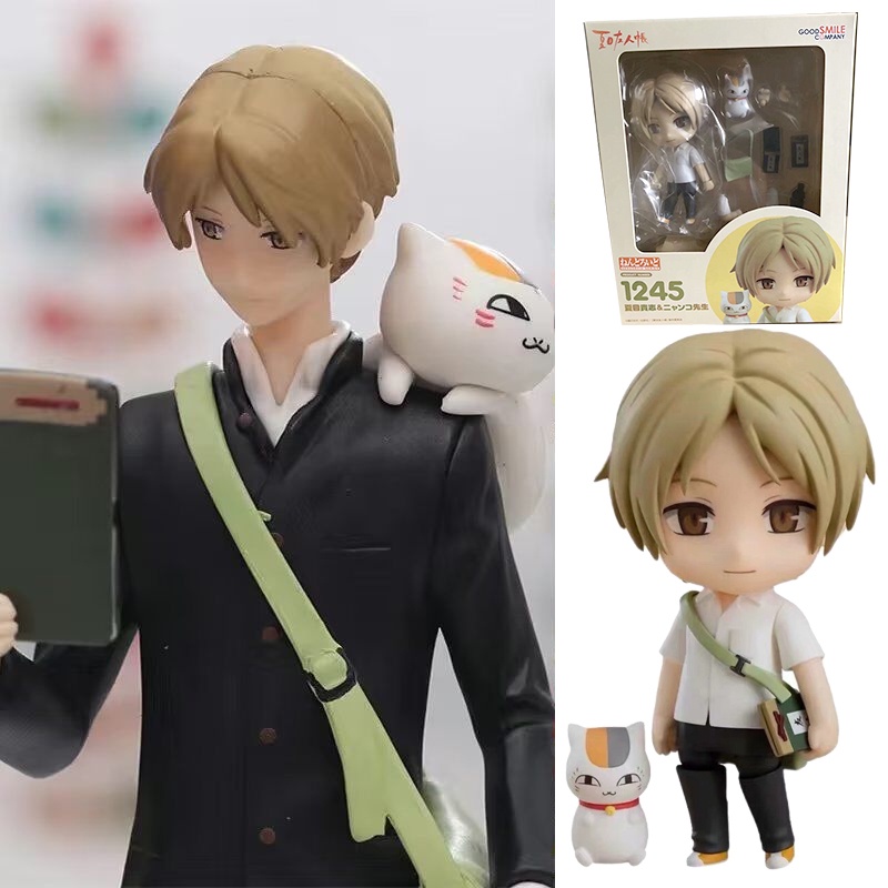 Nendoroid 1245 Natsume Yuujinchou Figures Takashi Natsume Madara Nyanko ...