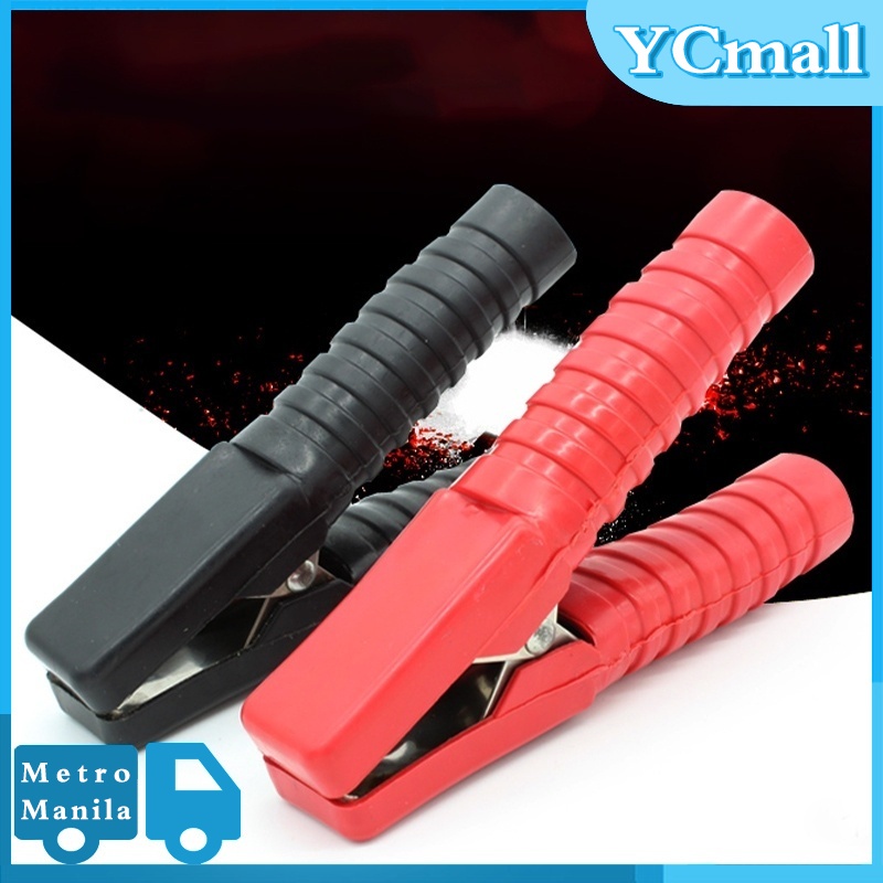 2pcs 100a/300a Car Clamp Alligator Clip Heavy Duty Battery Clamp Heavy ...