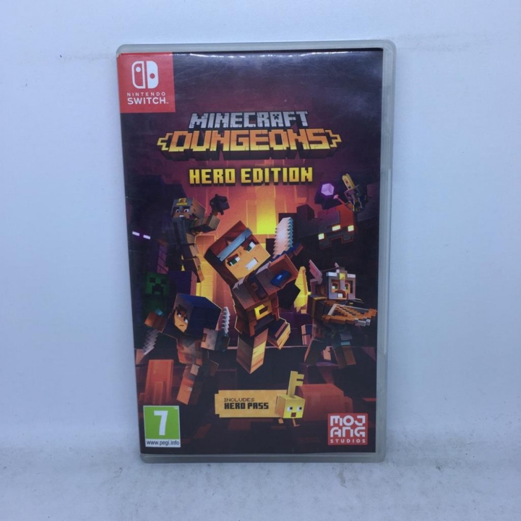 Nintendo Switch Minecraft Dungeons Hero Edition | Shopee Philippines
