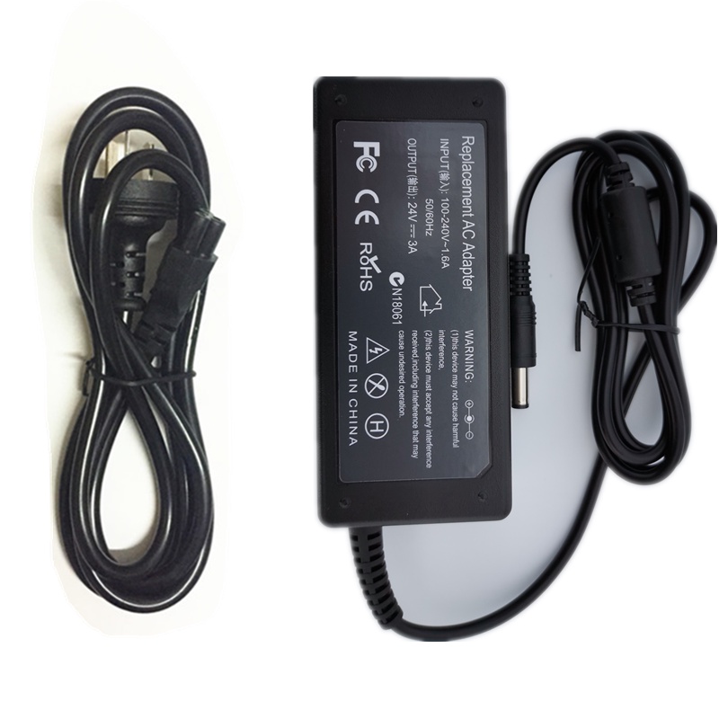 Logitech Steering Wheel G29 G940 G920 G25 G27 Power Adapter 24V Charger ...