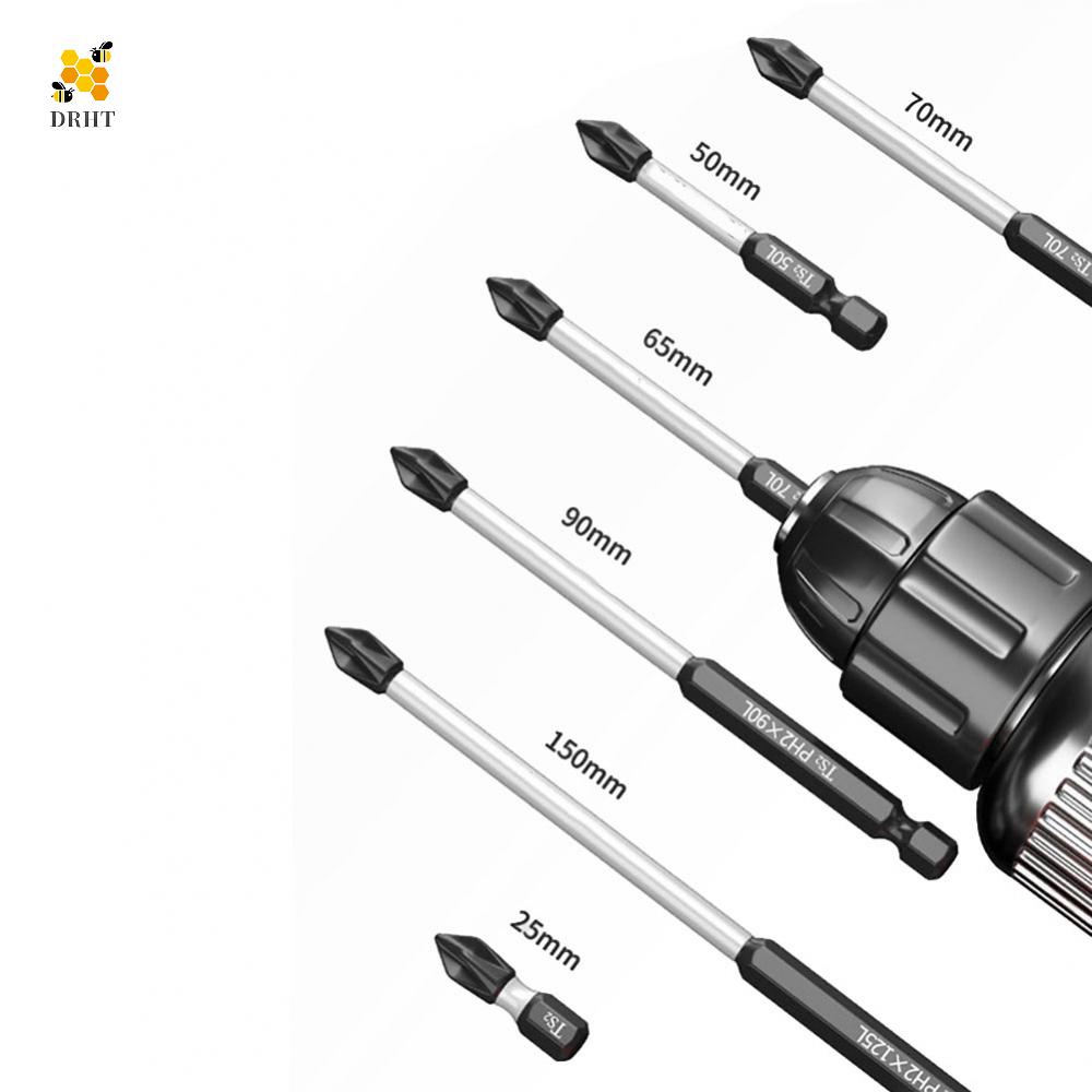 DHEART~1PC Electric Screwdriver Magnetic Batch Head PH2 Cross ...