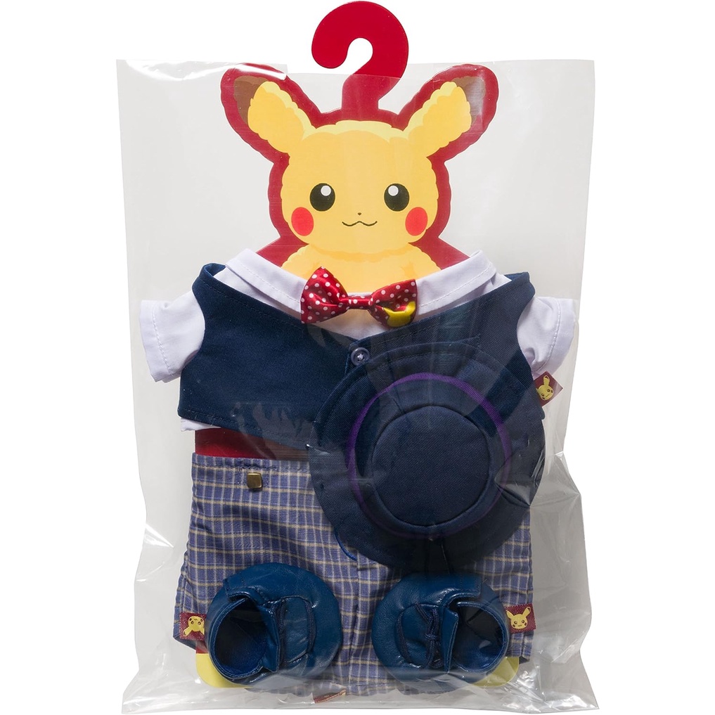 Pokemon Center Original Plush Costume Pikachu's Closet Formal 【Direct ...