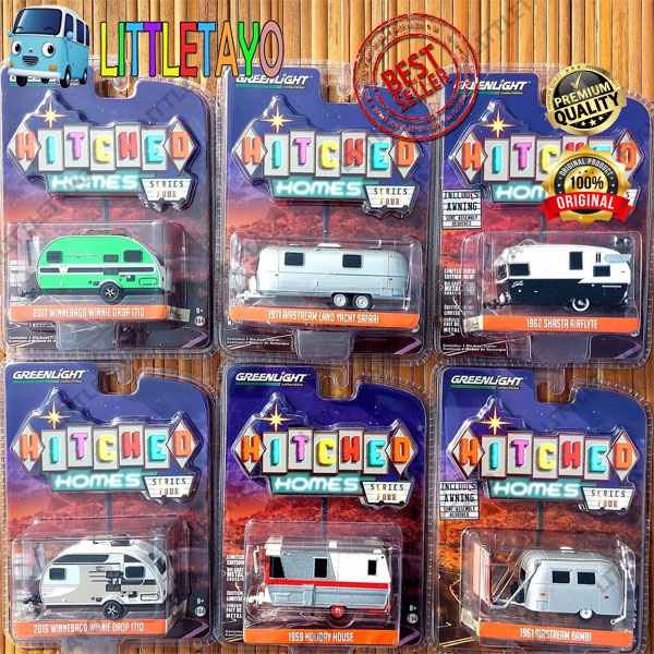 GREENLIGHT HITCHED HOMES series 4 - 2016 2017 WINNEBAGO WINNIE DROP ...