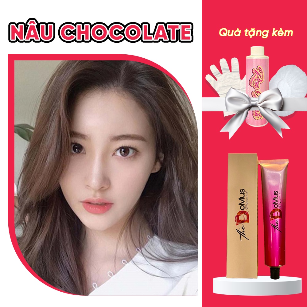 Chocolate Brown / Brown Hair Dye - Ron Max - Free With Oxygen | Shopee ...