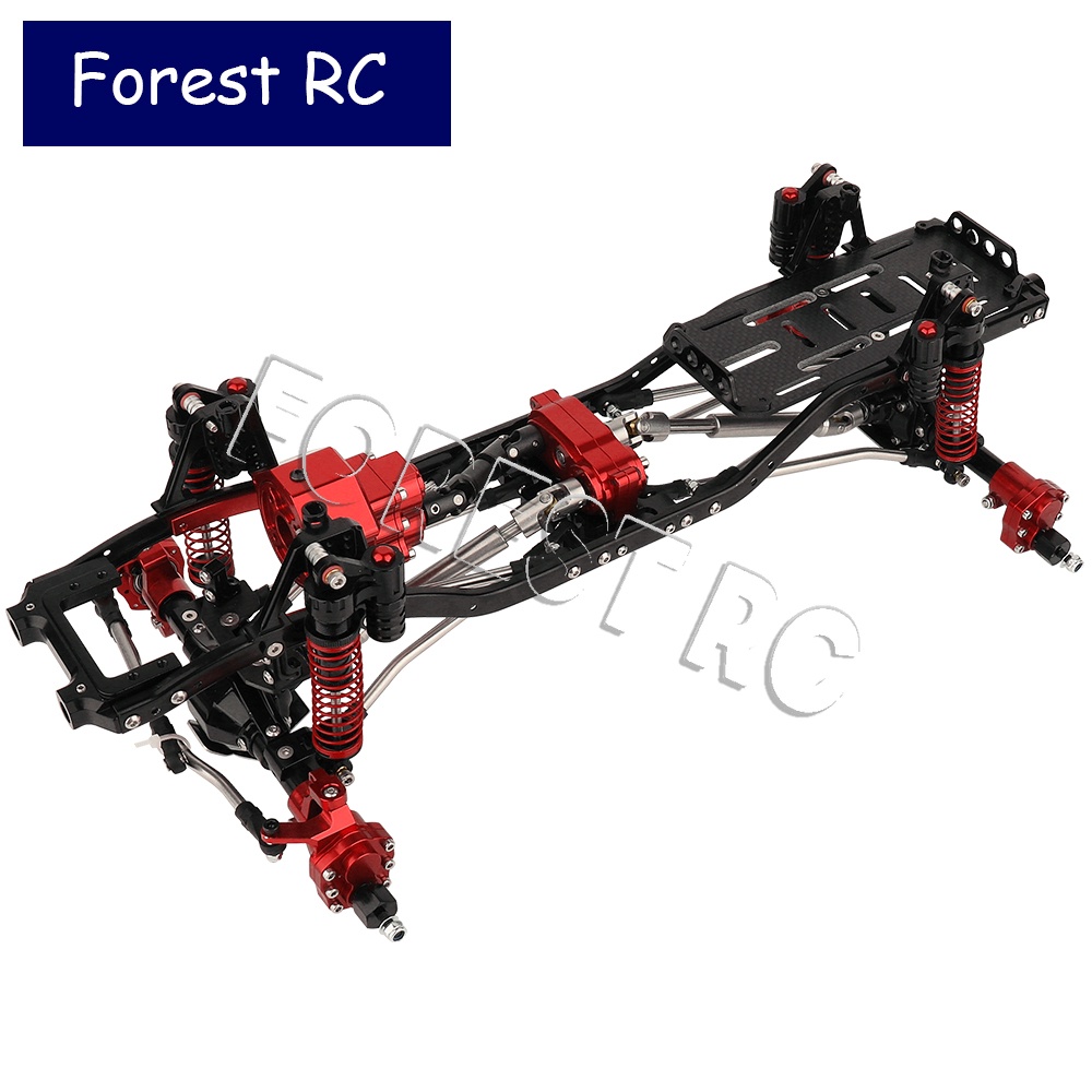313mm wheelbase 1/10 SCX10 II All-Metal Chassis Frame Remote Control ...