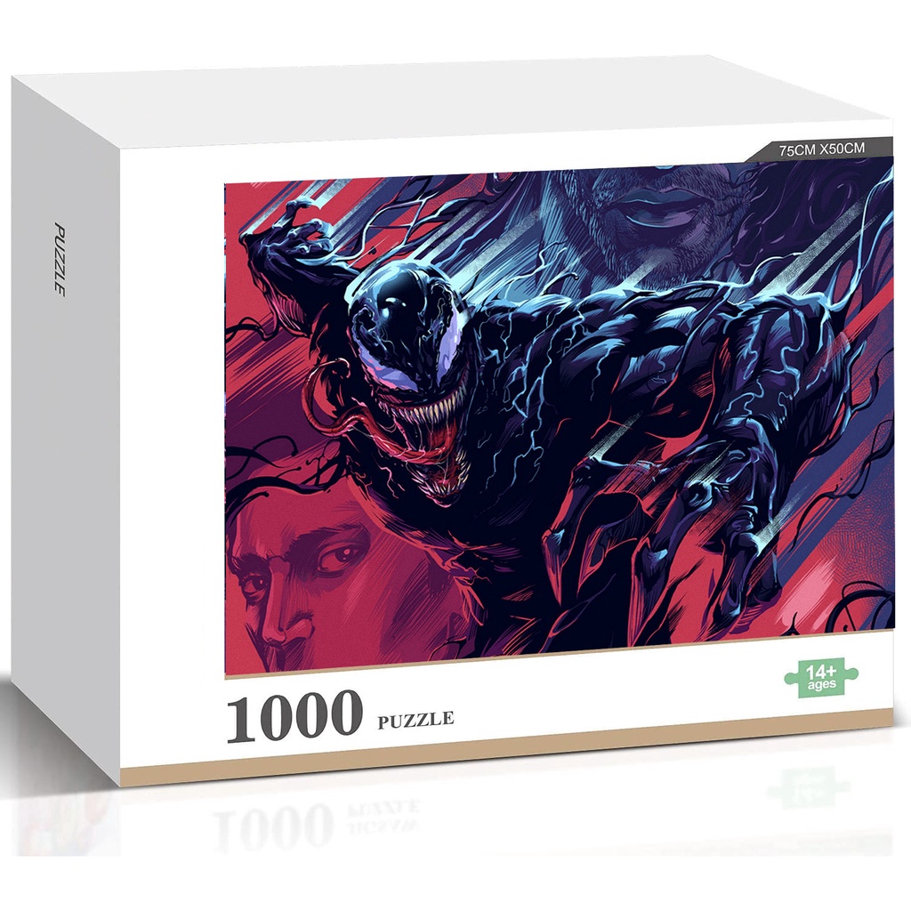 Marvel Venom Wooden Jigsaw Puzzle Adult and Children Educational Toys ...