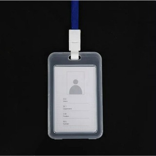Waterproof Transparent Card Cover Double Sided ID Set PVC ID Card ID ...