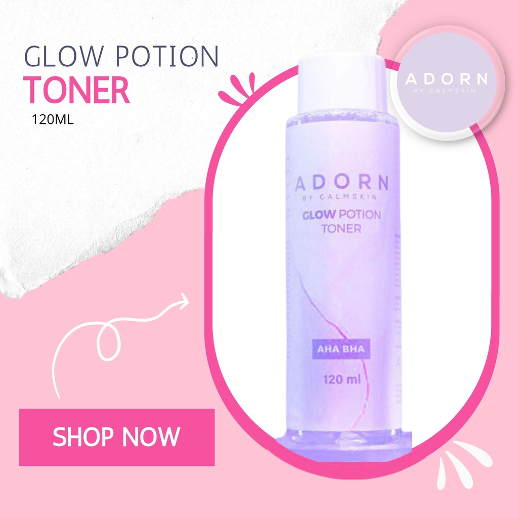 ADORN Glow Potion Toner 120 ml AHA BHA | Shopee Philippines
