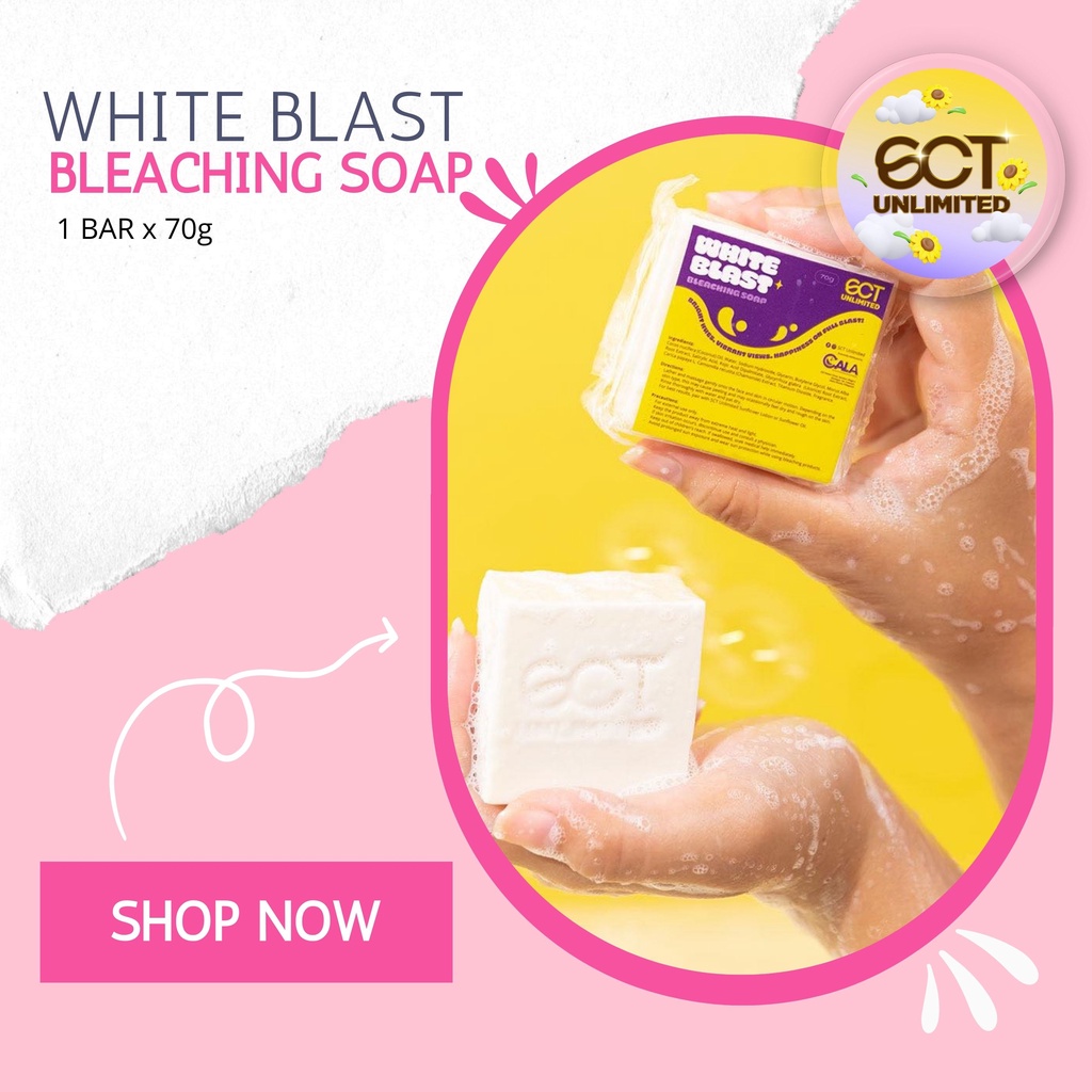 SCT Unlimited 1 BAR White Blast Bleaching Soap 70g | Shopee Philippines