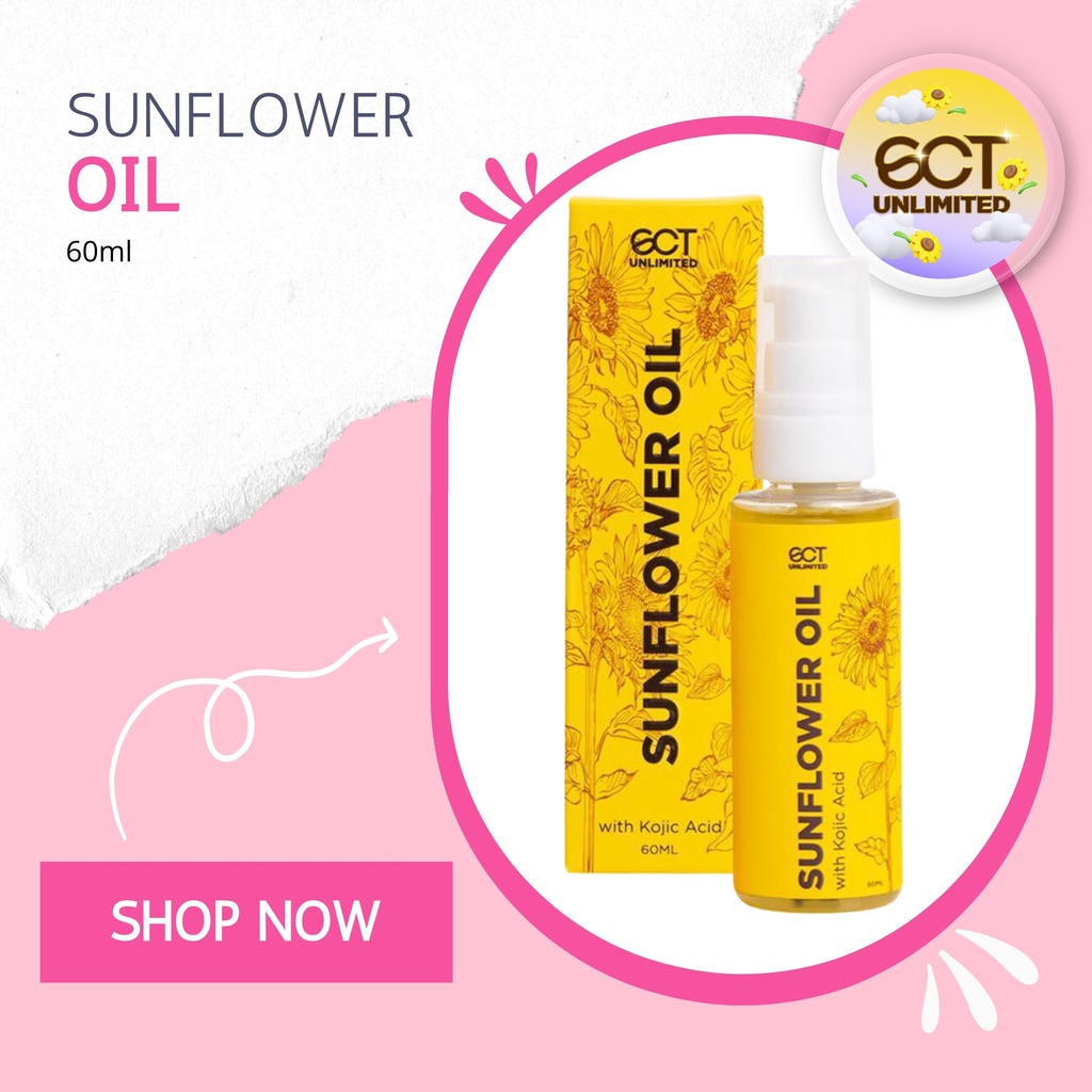 SCT Unlimited Sunflower Oil with Kojic Acid 60ml | Shopee Philippines