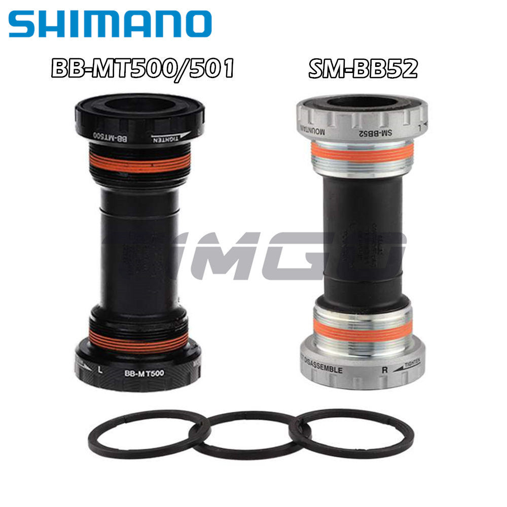 Shimano Alivio Deore SM-BB52 BB-MT500/MT501 BSA English Thread Hollowtech II MTB Bike Sealed ...