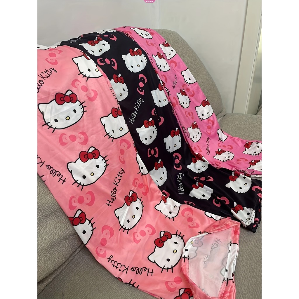 Sanrio Hello Kitty Women'S Sleep Pants - Elegant Cartoon Pattern, All ...