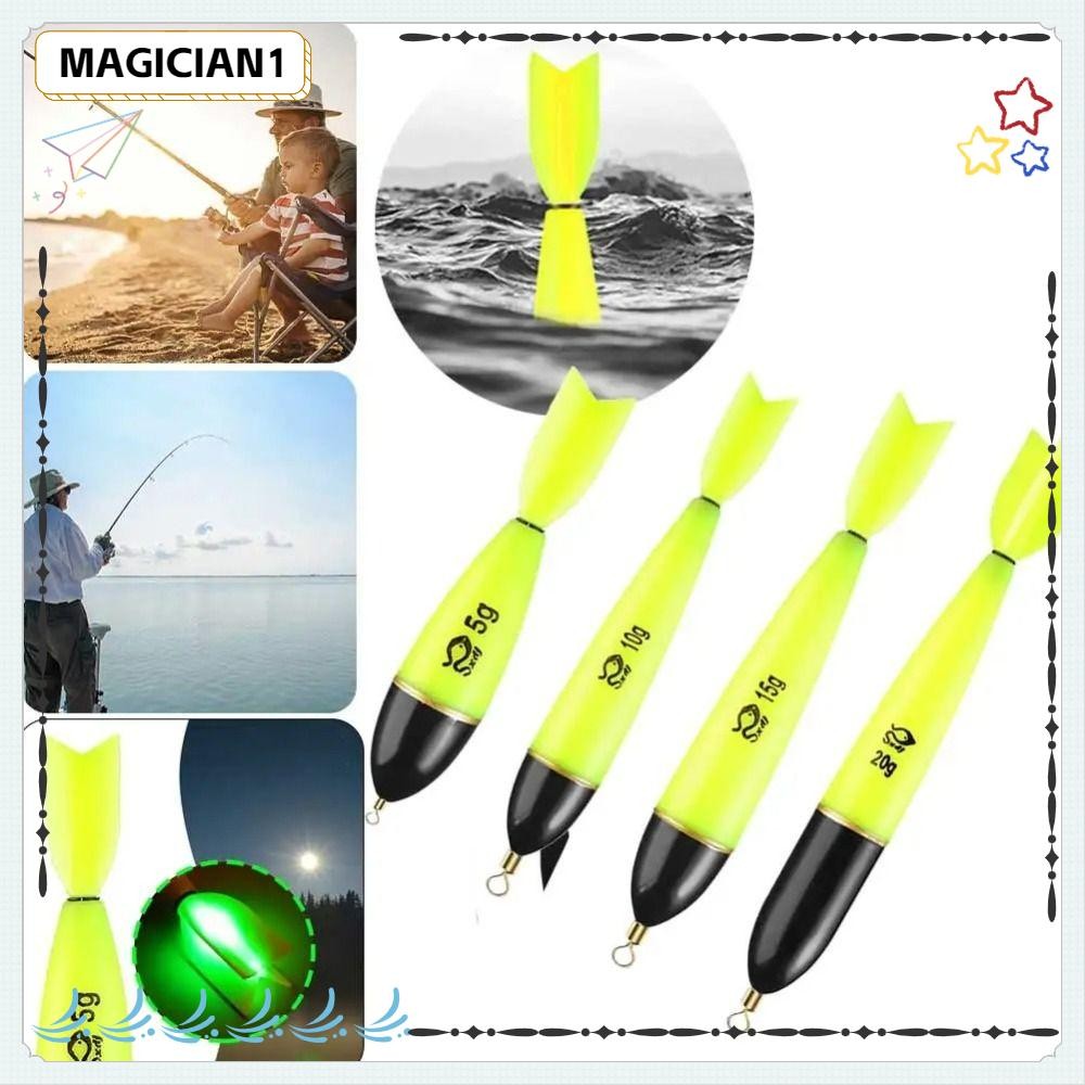 MAGICIAN1 Fish Float, Light Stick Striking ABS Fishing Float, Durable ...
