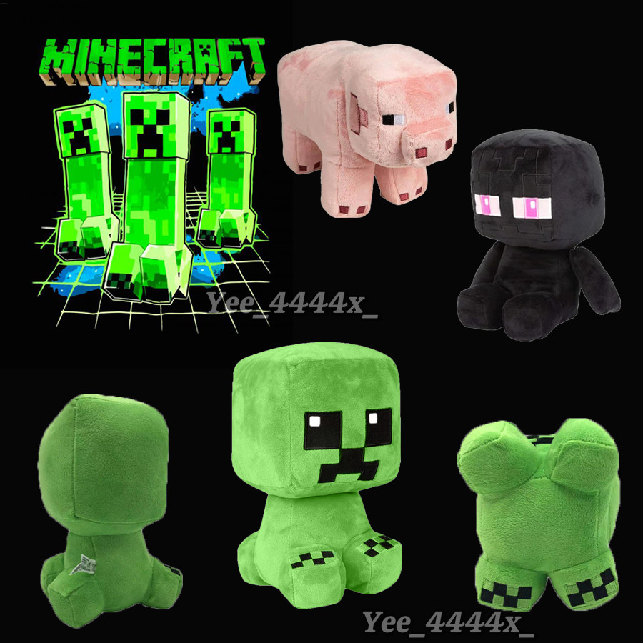 Minecraft Creeper Plush Toy Soft Creeper plush doll Cute Green Dolls ...