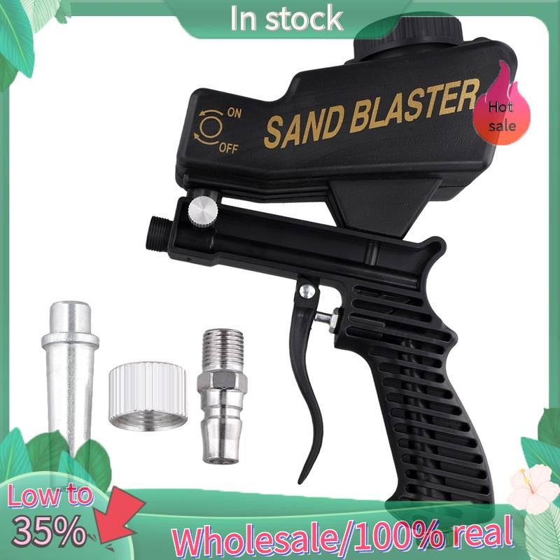 Sandblasting Tool Portable Adjustable 90psi Handheld Pneumatic Blasting ...