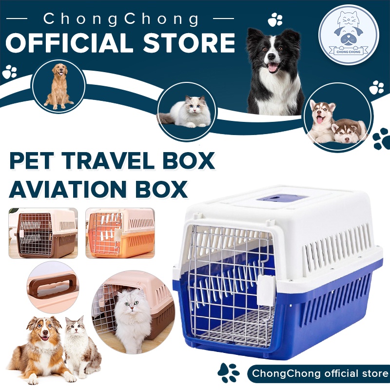 【Essential For Pets Going Out】Pet Travel Carrier Crate Strong Pet ...