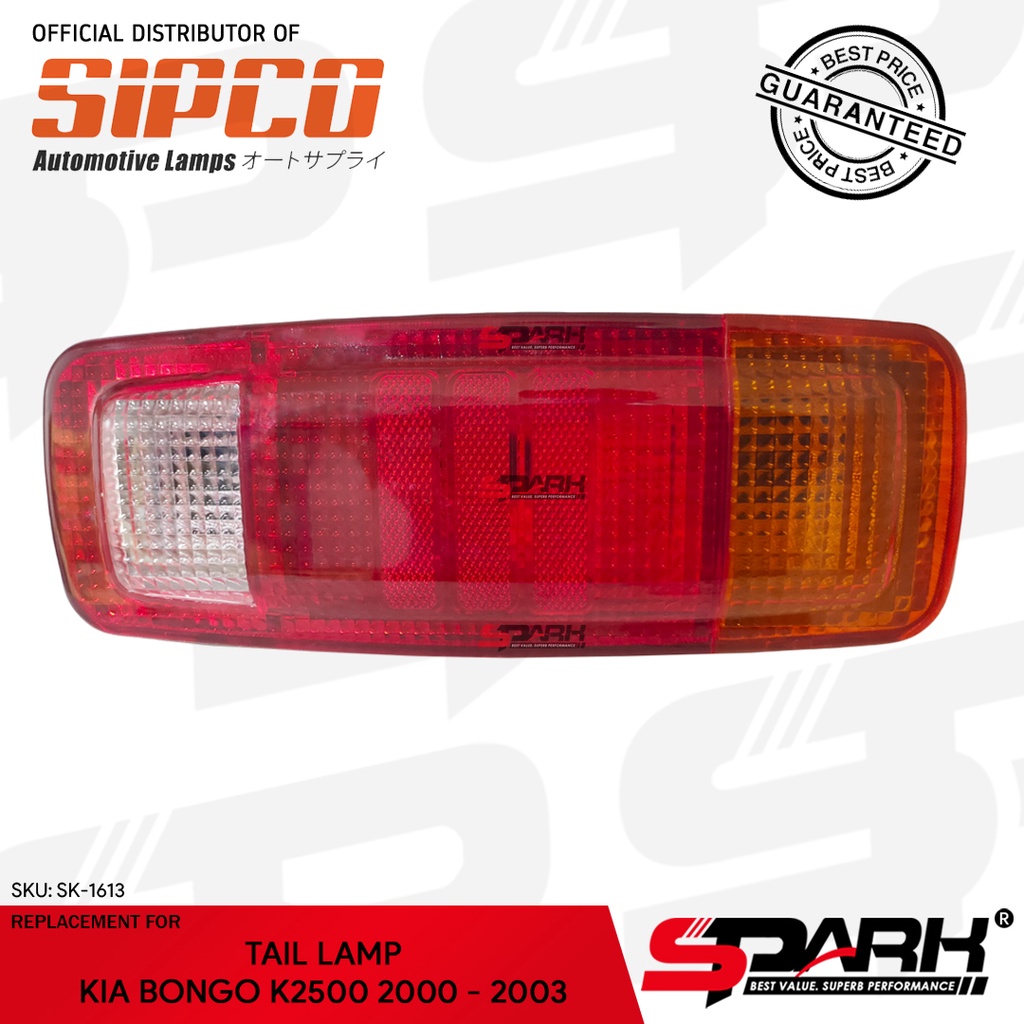 Tail Lamp Taillight Tail Light KIA Bongo Kia Bongo K2500 K2700 2000 - 2003 KC2700 Kia Mazda ...
