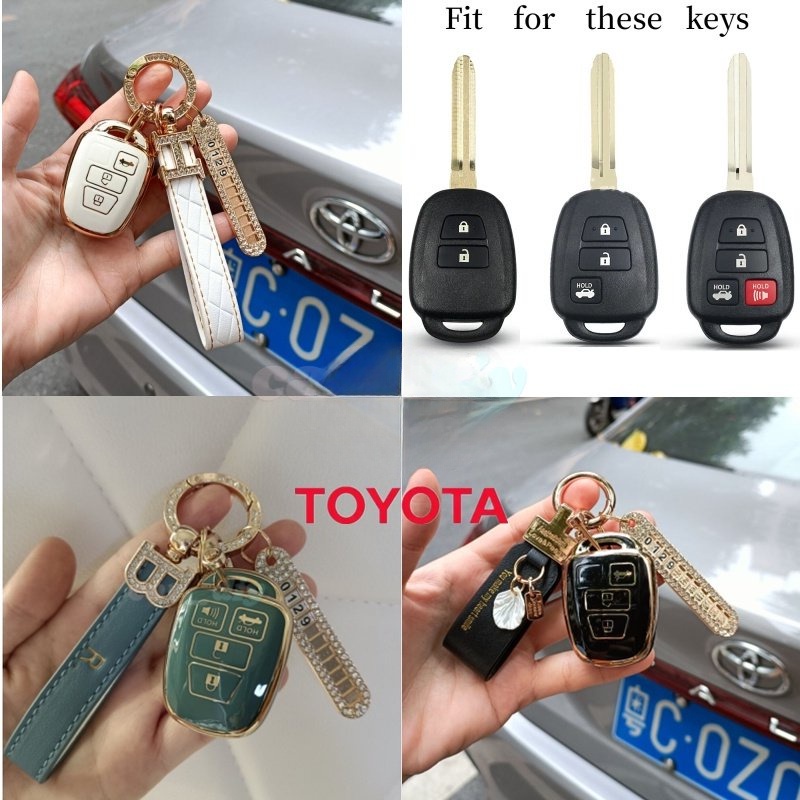 Brand New TPU Car Key Cover for Toyota Yaris 2017/vios/Ativ/yaris Ativ ...