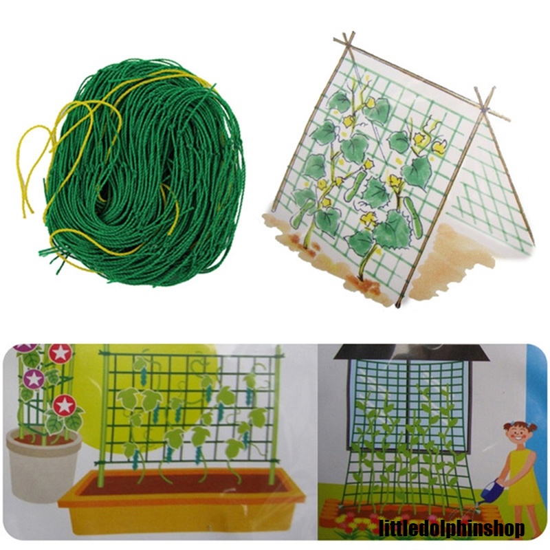 Garden Fence Nylon Net Climbing Frame Gardening Net Plant Fence Anti ...