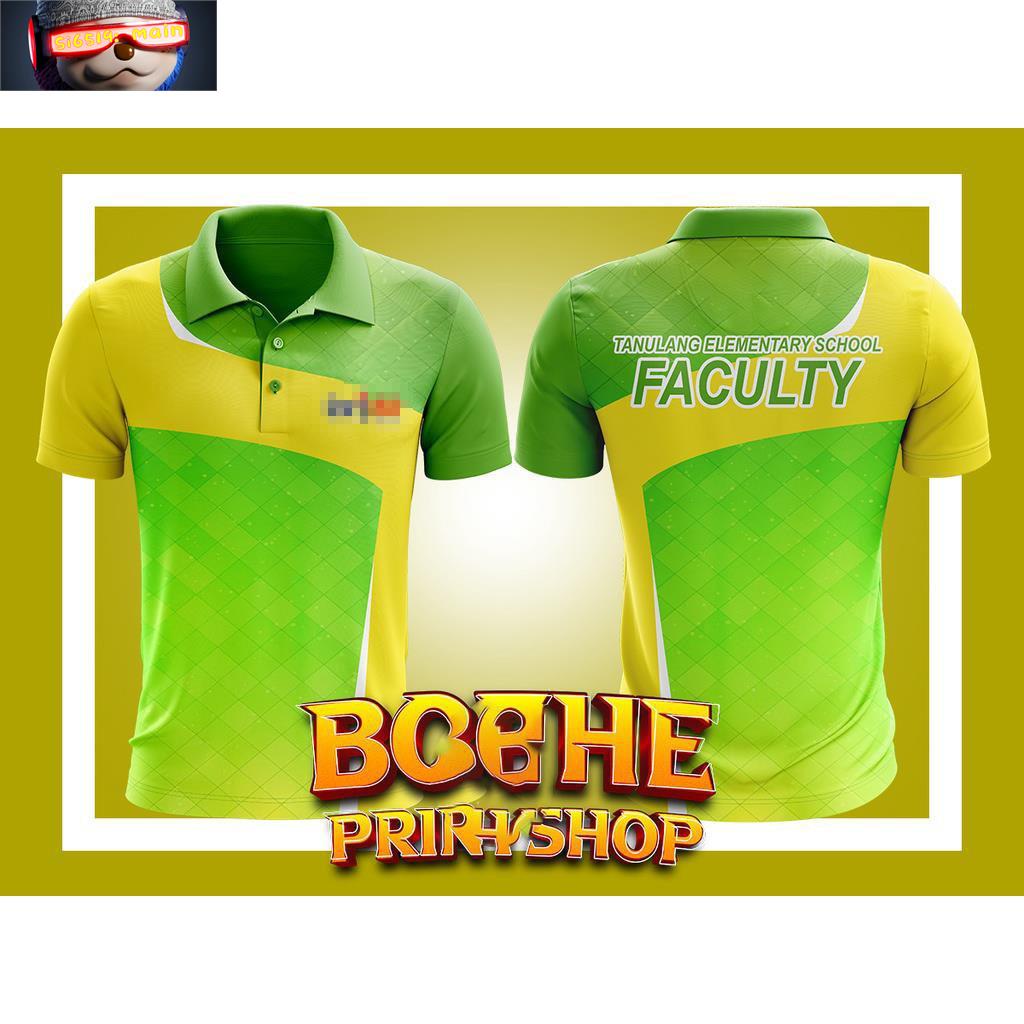 !NEW！New Design Full Sublimation green teacher school Polo Shirt ...