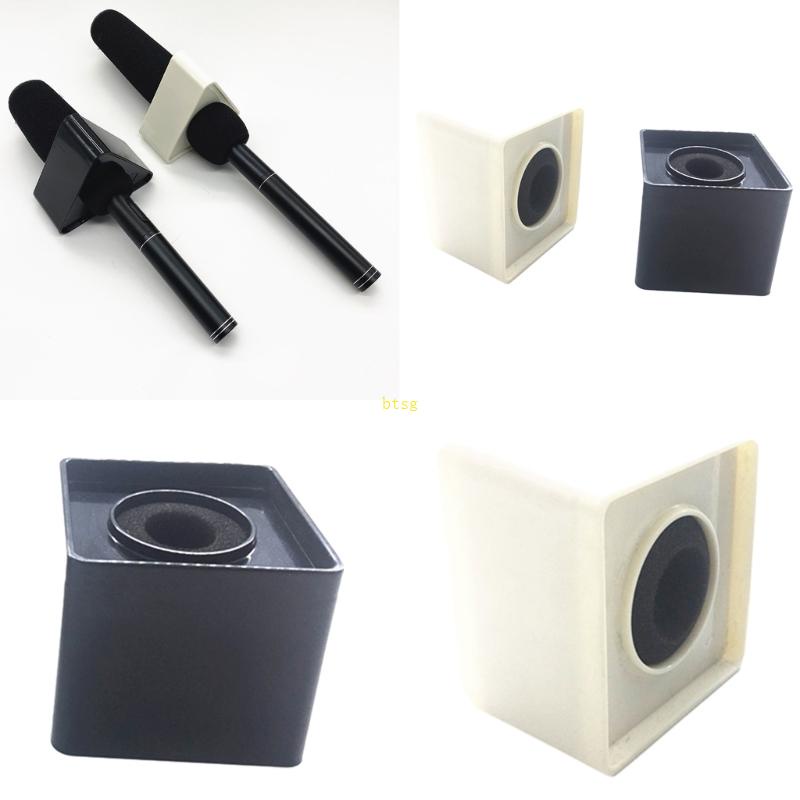 BT Microphone Logos Flag Station Square Shaped Interview KTV Mic ...