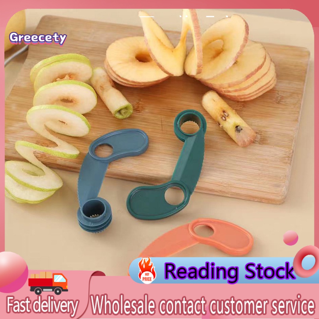 GEY_ Ergonomic Manual Fruit Slicer Plastic Practical Anti-slid Potato ...