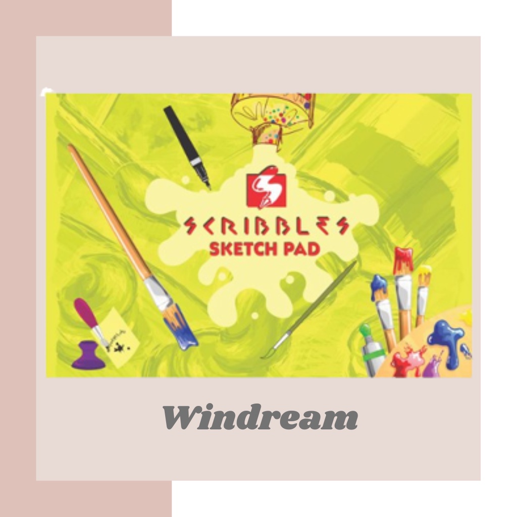Scribbles Sketch Pad 6x9 & 9x12 | Shopee Philippines