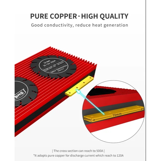 Lifepo4 DALY BMS 4S 12V 200A compatible w/ 32650 3.2v solar battery Wide Application. | Shopee ...