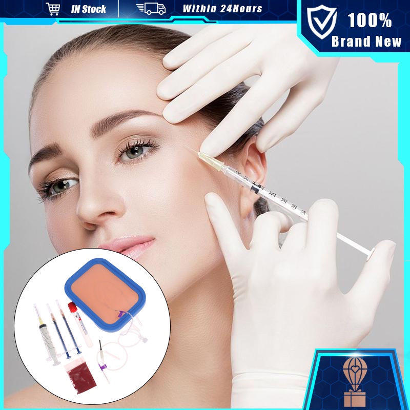 Professional Venipuncture Injection Training Skin Pad,Syringe,Needle ...