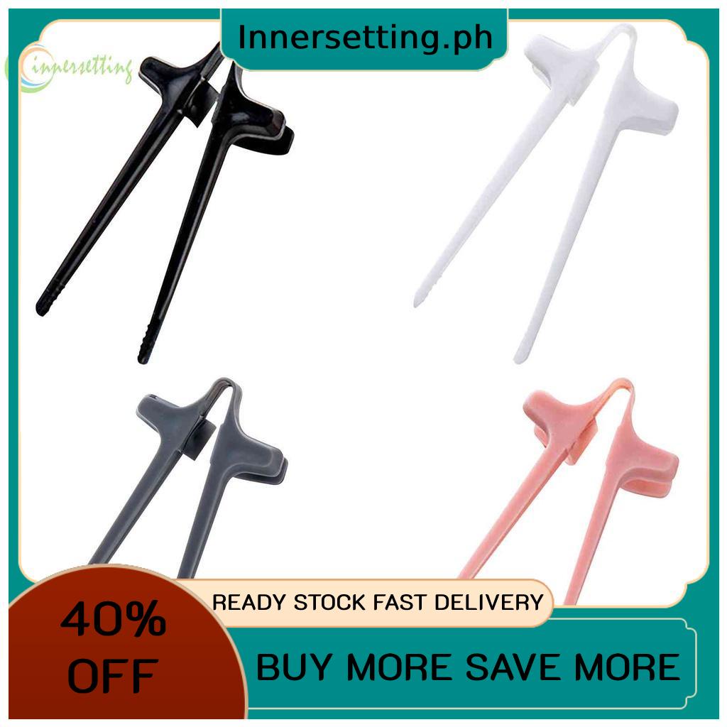 INNERSETTING Finger Chopsticks - Potato Chips Finger Tongs Fun Snack ...
