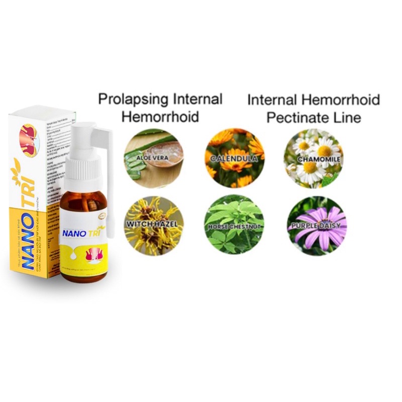 Authentic Nano Tri Hemmorhoid Spray - Fast Acting Formula | Shopee ...