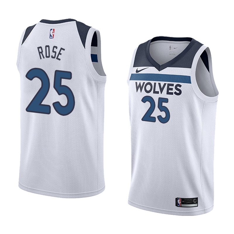 Men's New Original NBA Minnesota Timberwolves #25 Derrick Rose Jersey ...