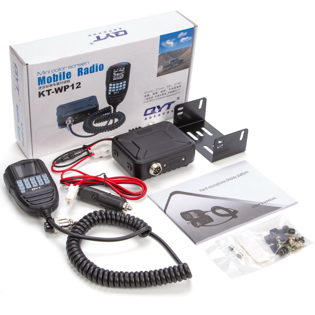QYT KT-WP12 25W Mini Mobile Ham Radio Car Transceiver 200 Channels Long ...