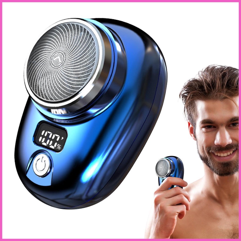 Travel Electric Shaver Rechargeable Mini Electric Razor with Battery ...