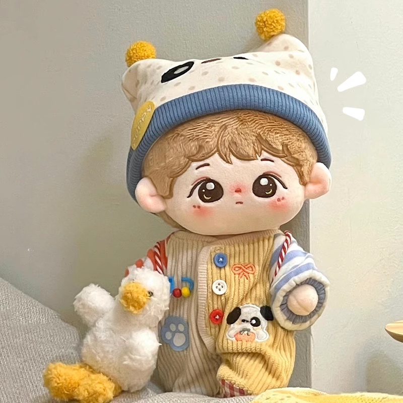 20CM Doll Clothes Toy Accessories Cotton Stuffed Changing Clothes Game ...