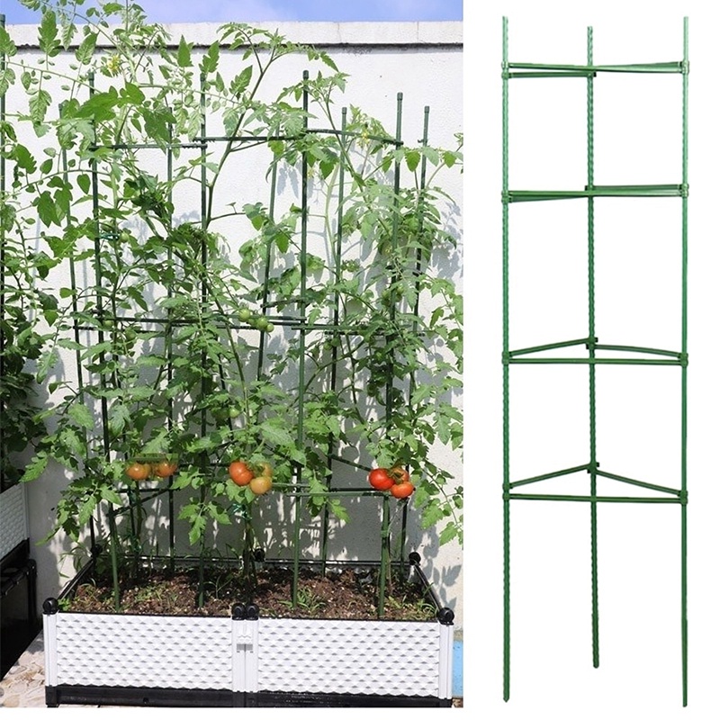12 Pieces Garden Plant Stand Climbing Vine Stand Extendable Arm Cage ...