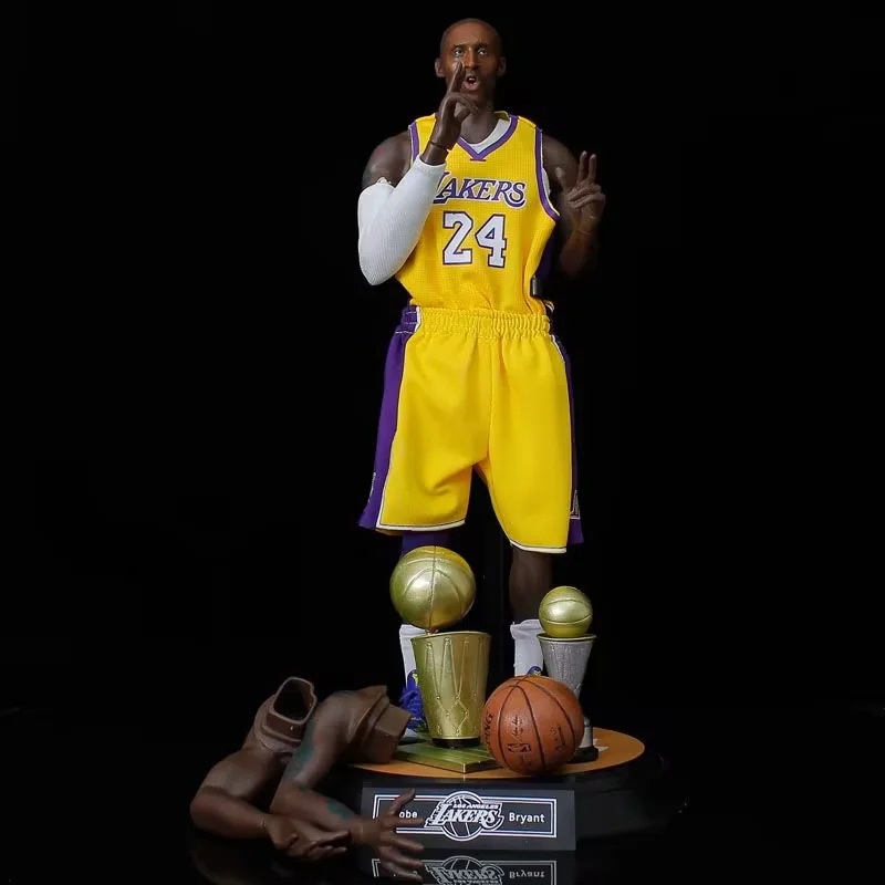 Basketball Star Kobe Bryant Figure Statue With Replaceable Hand ...