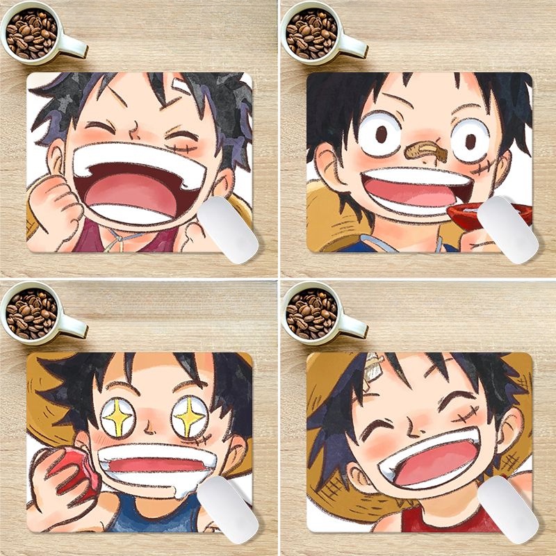 One Piece Mouse Pad Luffy Office Laptop Accerraries Washable Non-Slip ...