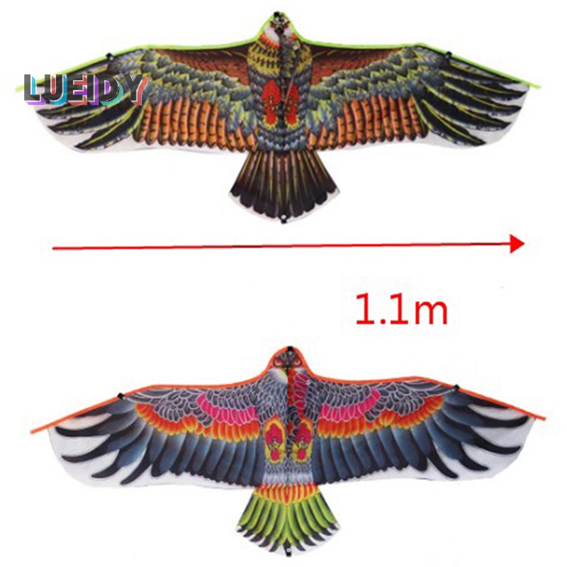 [Lueidy] 1.1m Eagle Kite With 30 Meter Kite Line Children Flying Bird ...