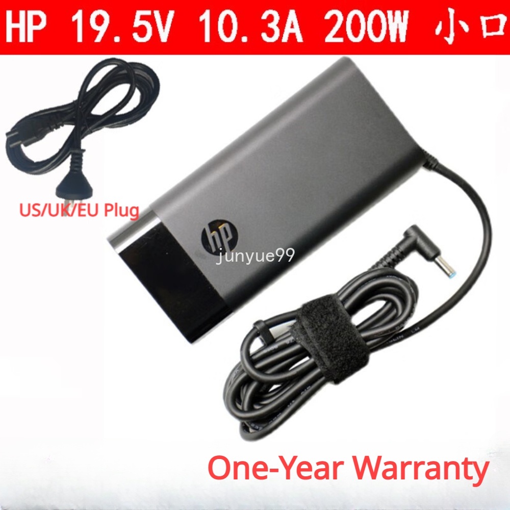HP 200W Blue Tip Power Charger,HP Pavilion Gaming/ZBook/OMEN notebook ...