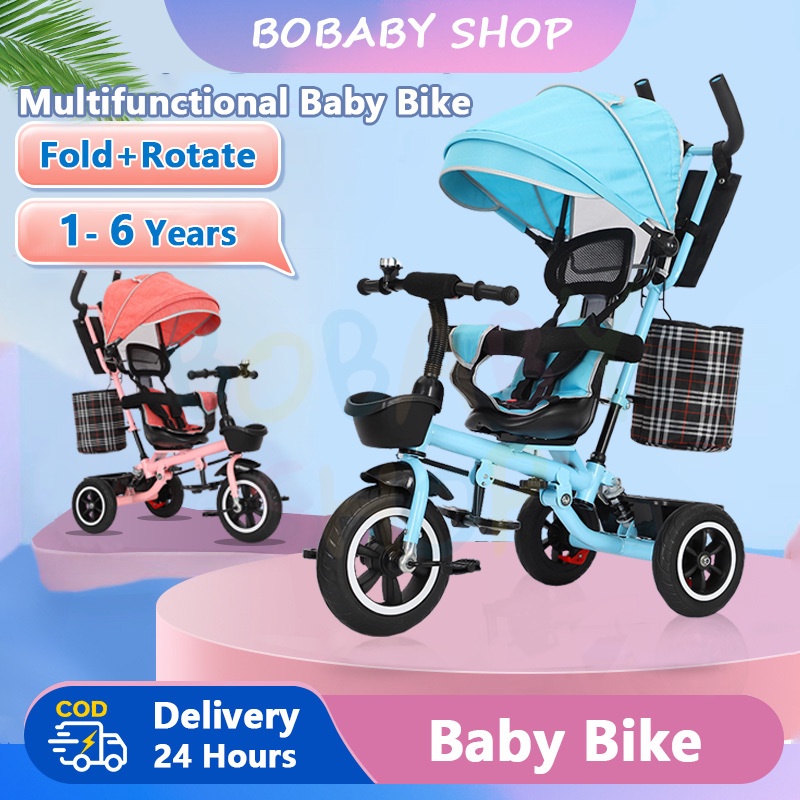 Foldable Stroller Bike for Kids Girl 1-5 Years Old Baby Stroller ...