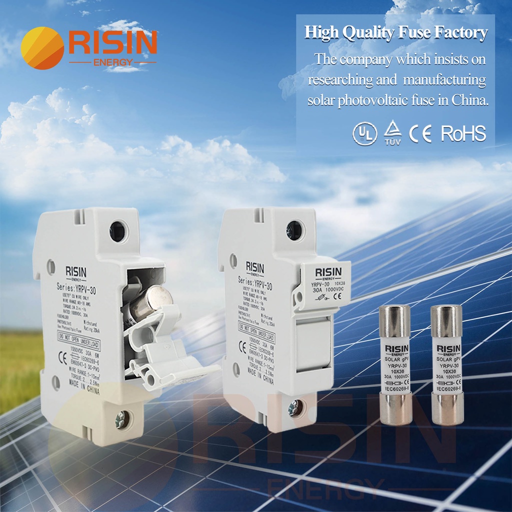 Newly Arrival DC Solar Photovoltaic PV Fuse and Fuse Holder in PV ...