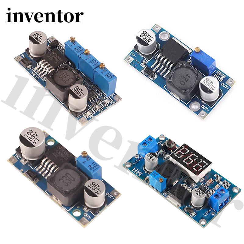 LM2596/LM2596S/LM2596LED/LM2596HVS DC to DC Buck Converter Voltage Regulator DIY Adjustable ...