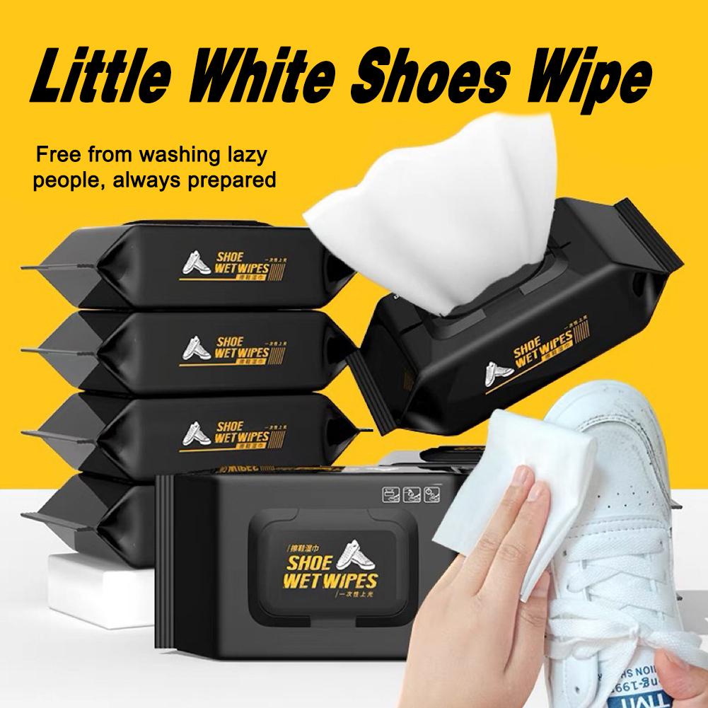 Multifunctional Wet Shoe Cleaning Wipes Shoe Polishing Cloth Whitening ...