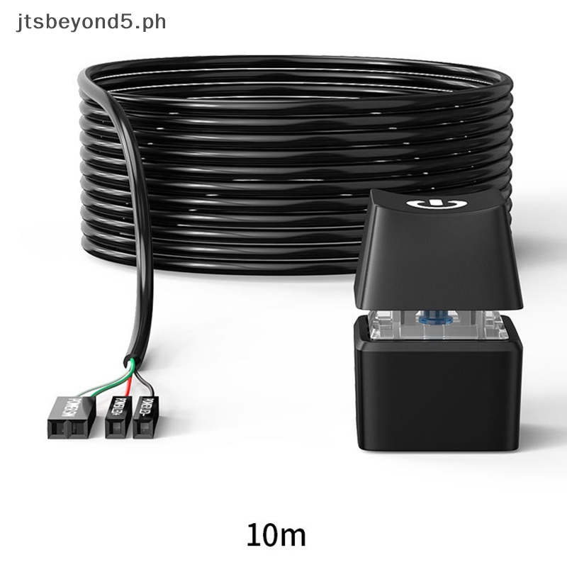 # JTPH # Portable Colorful LED Light Computer Desktop Power Switch PC ...