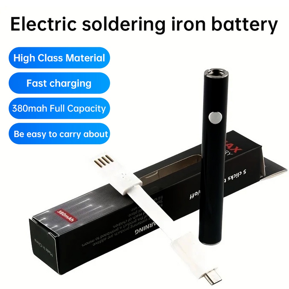 VOKTTA 510 Thread Battery Pen 380mAh With Micro-USB Charging Port ...