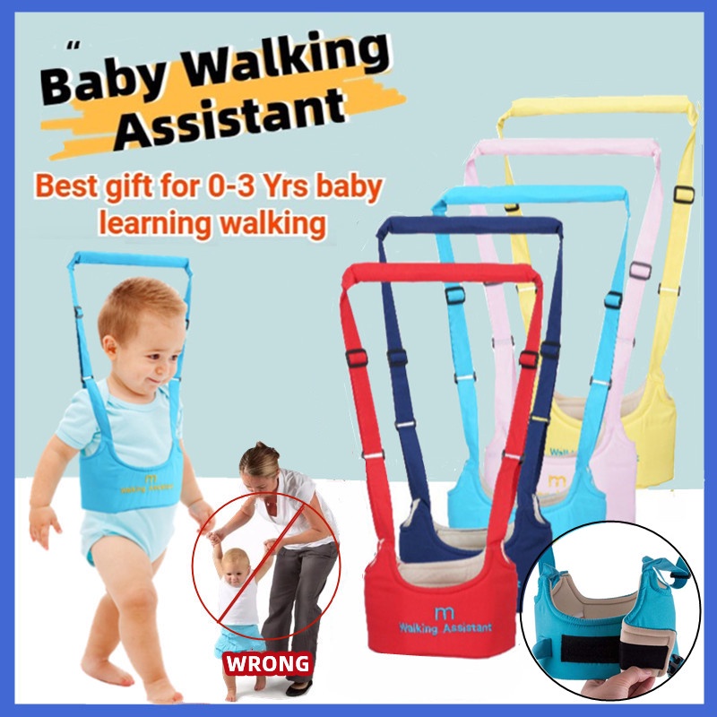 Baby Walking Harness Assistant Adjustable Baby Walk Support Strap ...