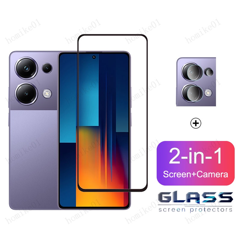 POCO M6 Pro Tempered Glass Screen Protector for Xiaomi POCO X3 NFC X6 ...