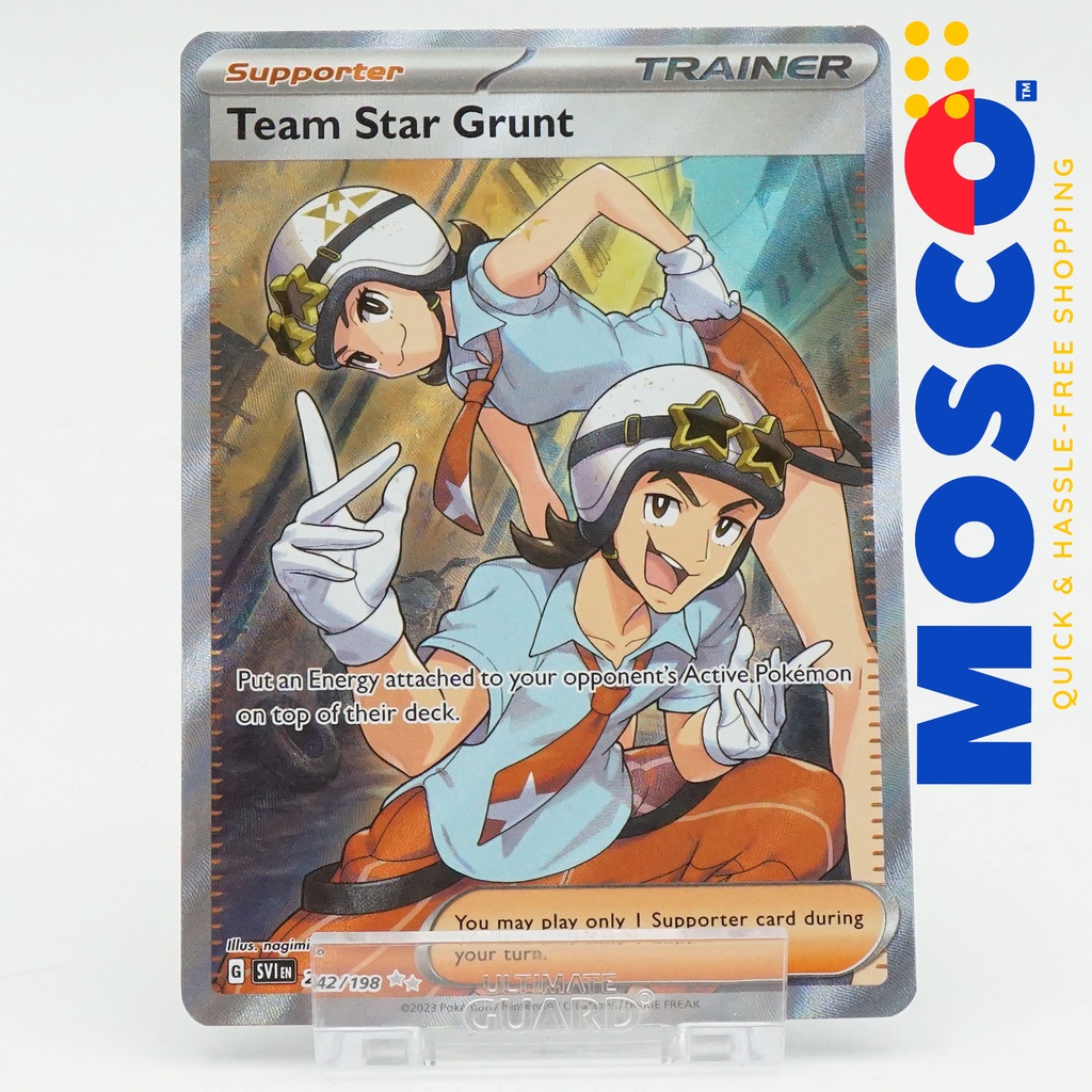 Team Star Grunt - 242/198 - Full Art Secret Rare | Supporter Cards ...
