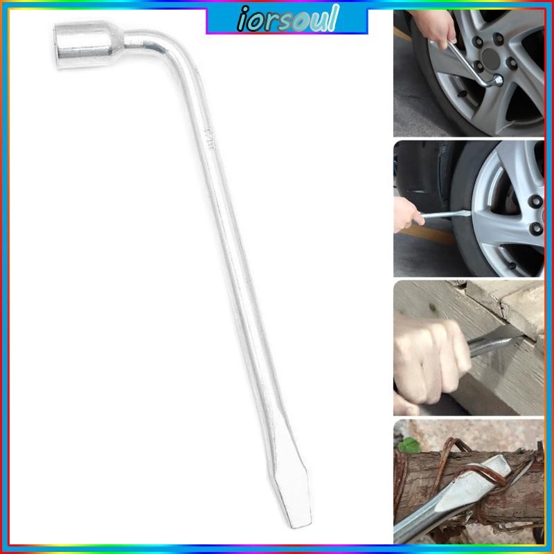 IOR 17 19 21 22 23 24mm Tire Iron Lug Wrench L-Type Lug Nut Wrench ...